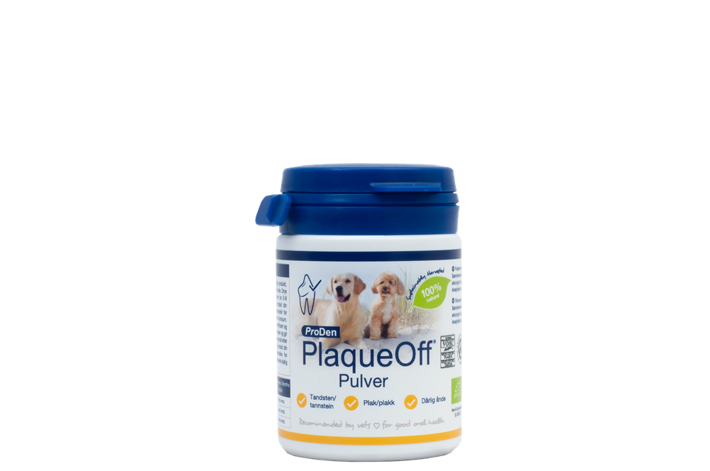 Kosttilskud Swedencare Proden PlaqueOff Dog 60 g | Vetapotek